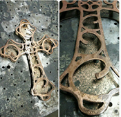 Fire Dept Maltese Cross - Metal Worx Inc