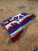 Custom Made Battle Worn Flags - CUSTOM BATTLE WORN FLAGS. - STATE ...