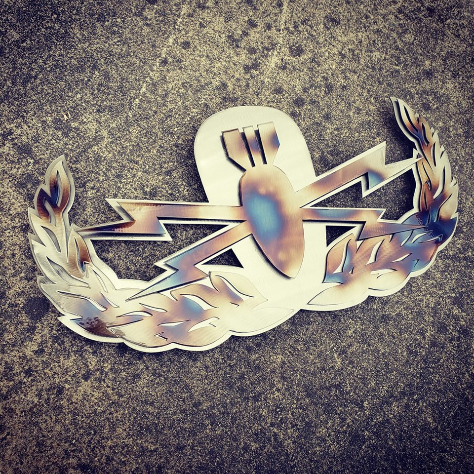 Basic EOD Badge - Metal Worx Inc