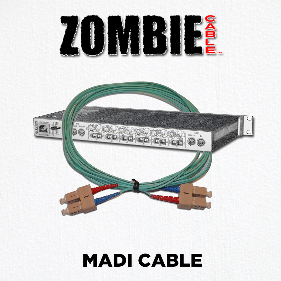 ZOMBIE Cable MADI Optical | ZenPro Audio