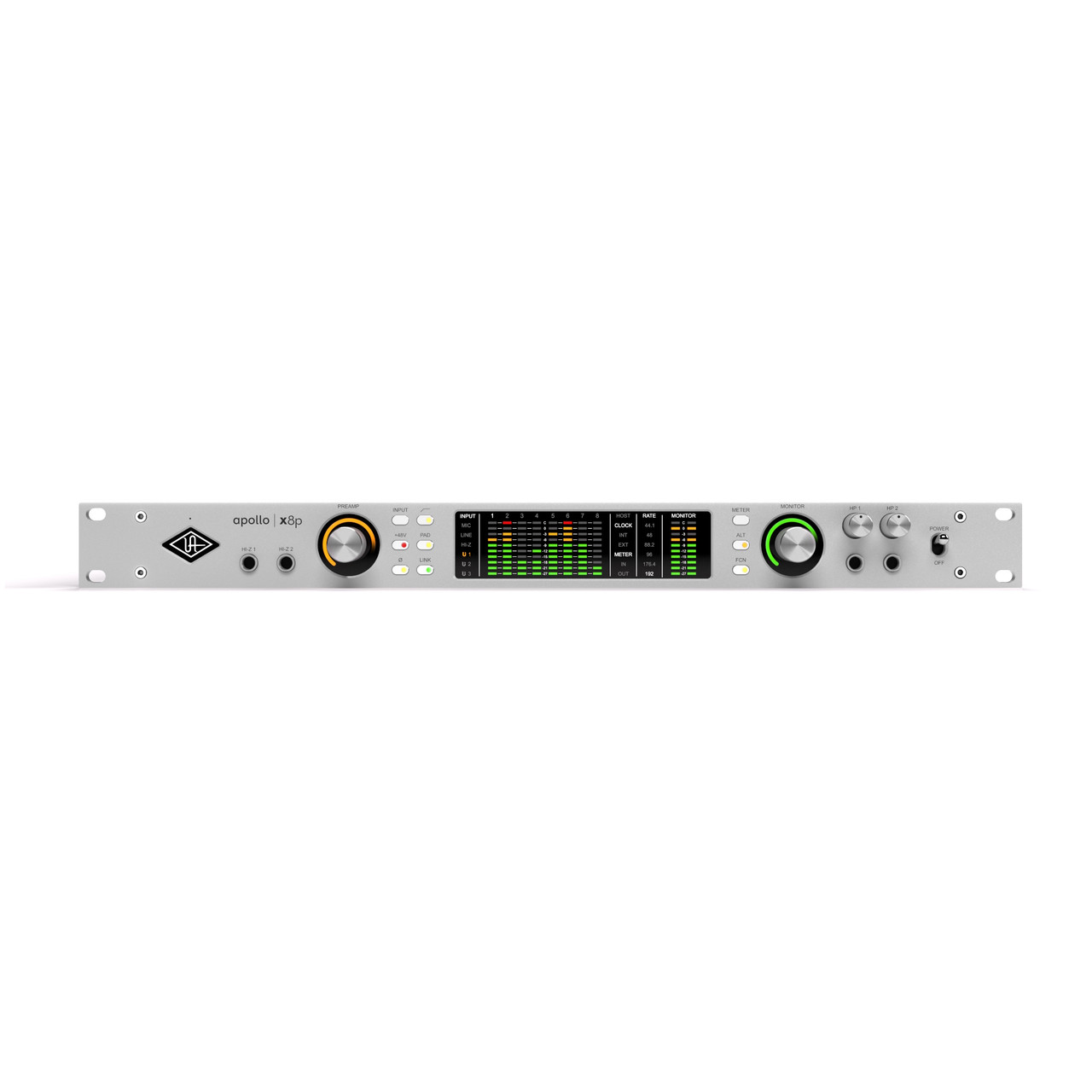 Universal Audio Apollo x8p Gen 2 Essentials+ 16x22 Thunderbolt Audio ...