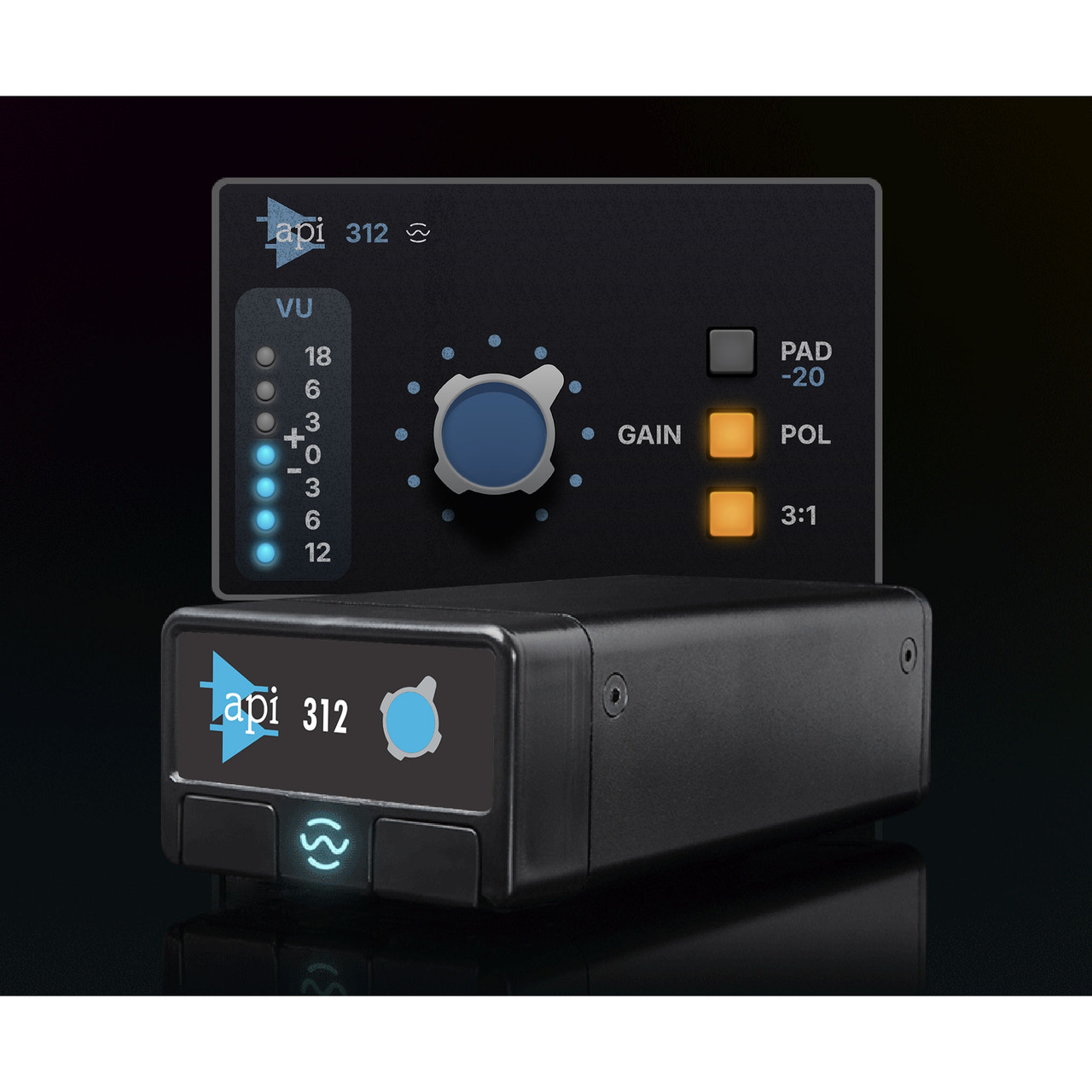 API SEPIA 312 Preamp Stereo Pair For Karno SEPIA Platform Racks ...