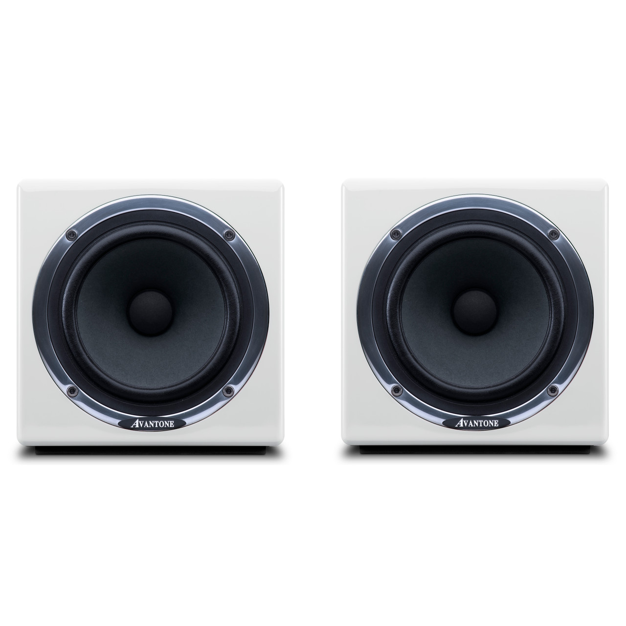 Avantone Pro MixCube Active Powered Studio Monitor - White Stereo Pair ...