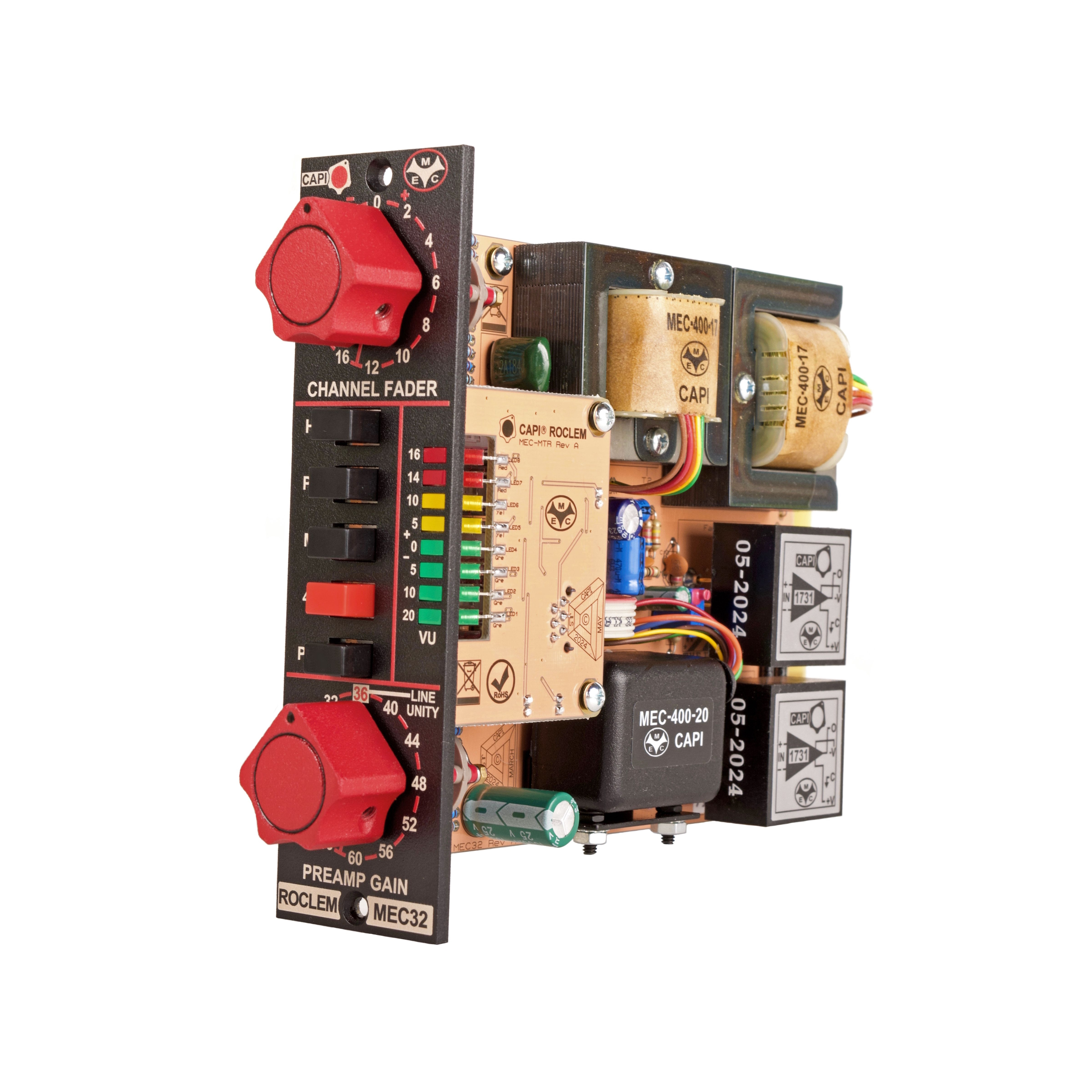 Classic Audio Products Inc Releases CAPI MEC32 Preamp for 500 Series ...