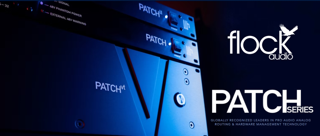 Flock Audio Patch Bays Now At ZenPro - ZenPro Audio