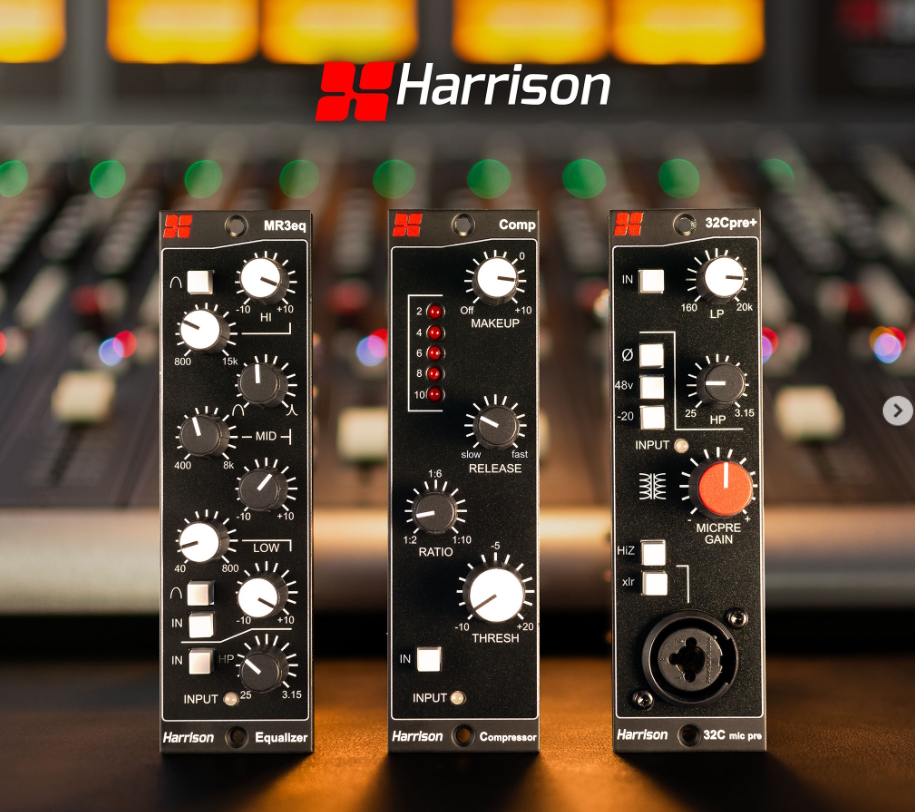 Harrison Audio Launches 500 Series Preamp, EQ and Compressor - ZenPro Audio
