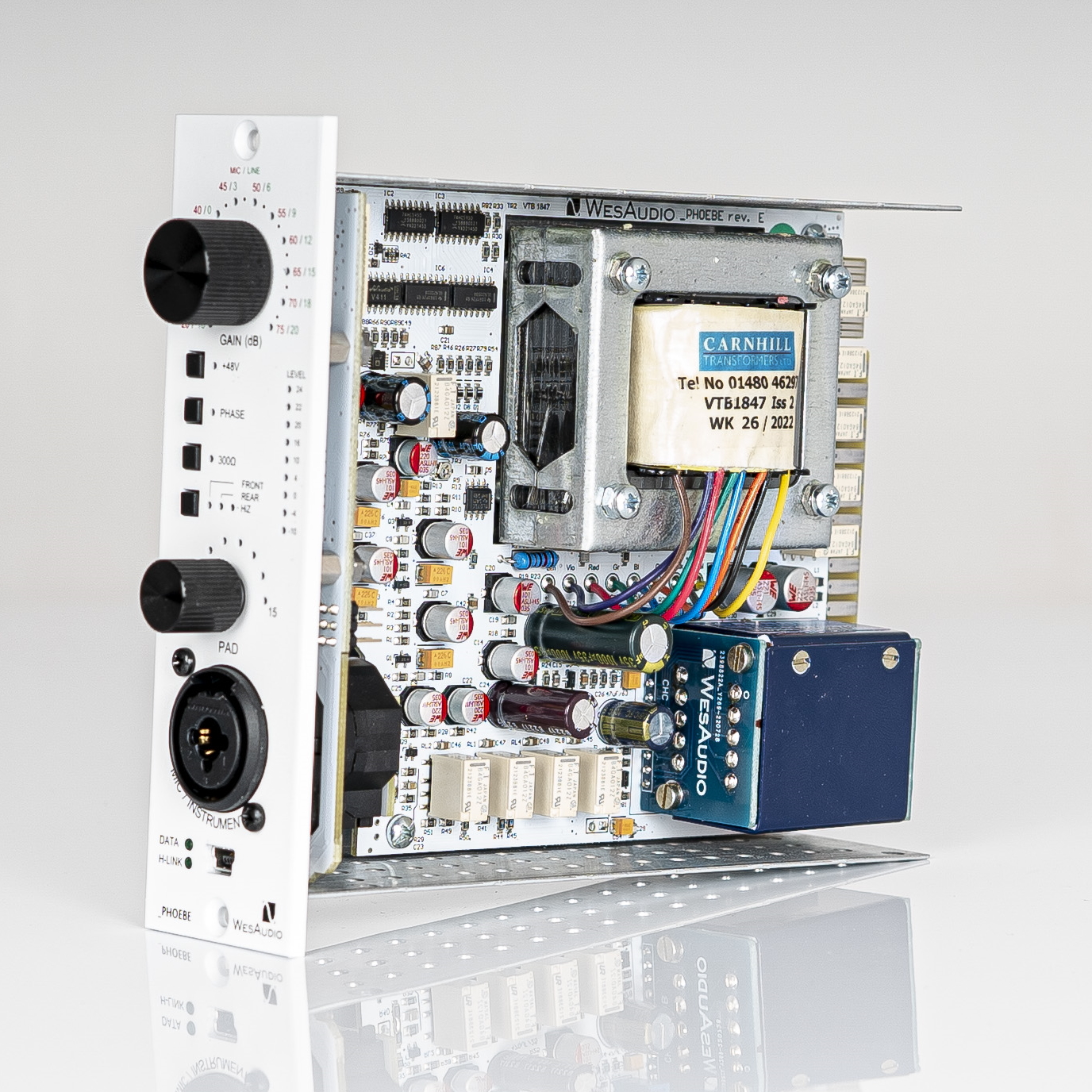 WesAudio Phoebe 500 Series Preamp Now Shipping - ZenPro Audio