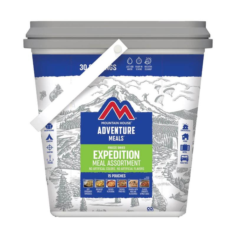 Mountain House Expedition Meal Assortment Bucket - 5 Day Meal Kit