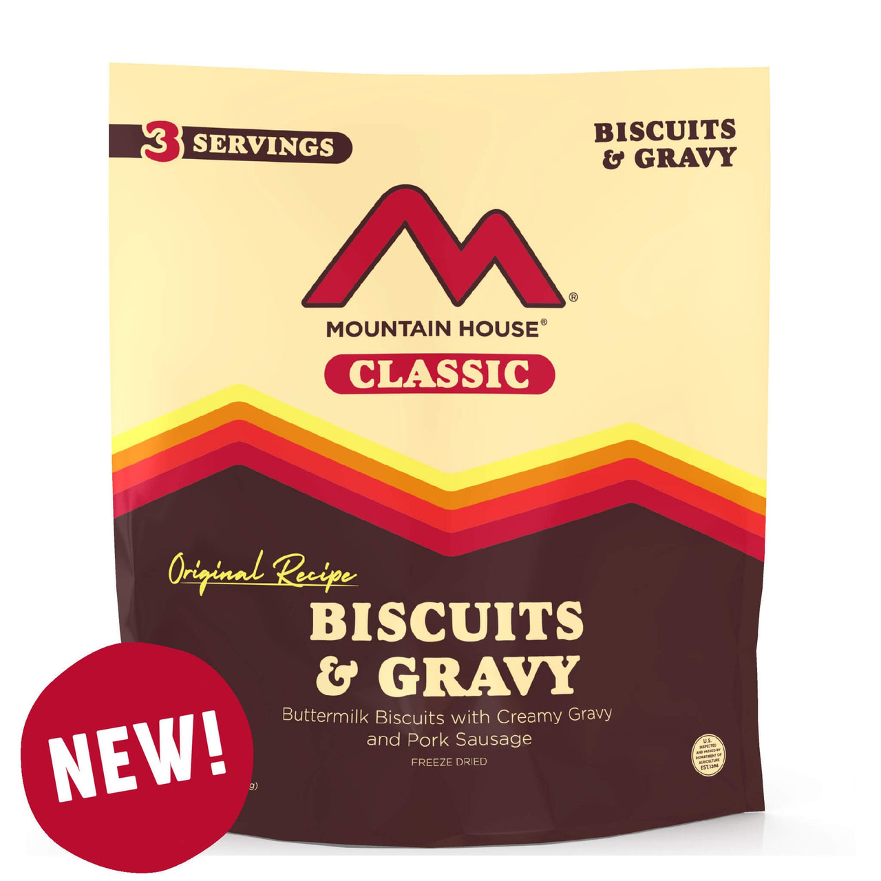 Mountain House Classic Biscuits & Gravy (Case of 4)