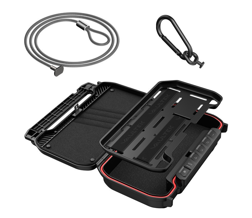VAULTEK LifePod X Micro Weatherproof Lockbox - Rush Orange