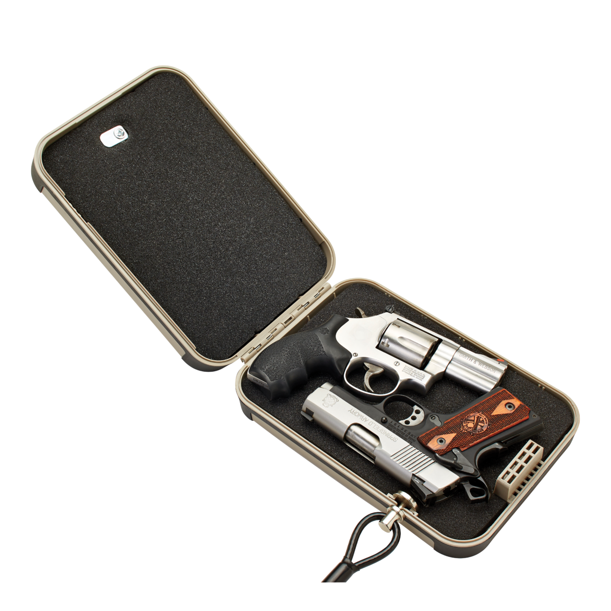 SnapSafe XL TrekLite Lock Box w/Key Lock - FDE