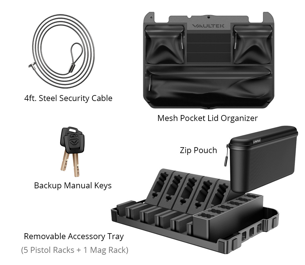 VAULTEK LifePod XT Biometric Range Edition