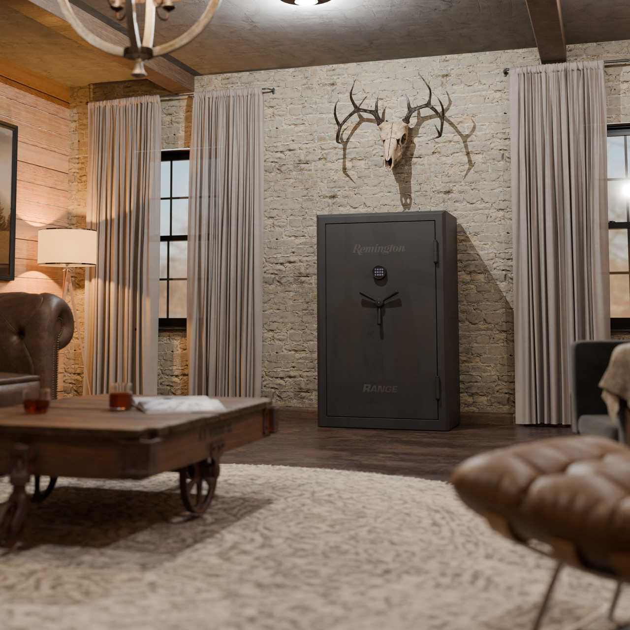 Remington Range SA24R-RA5536 40-Minute 36 Gun Fire Safe