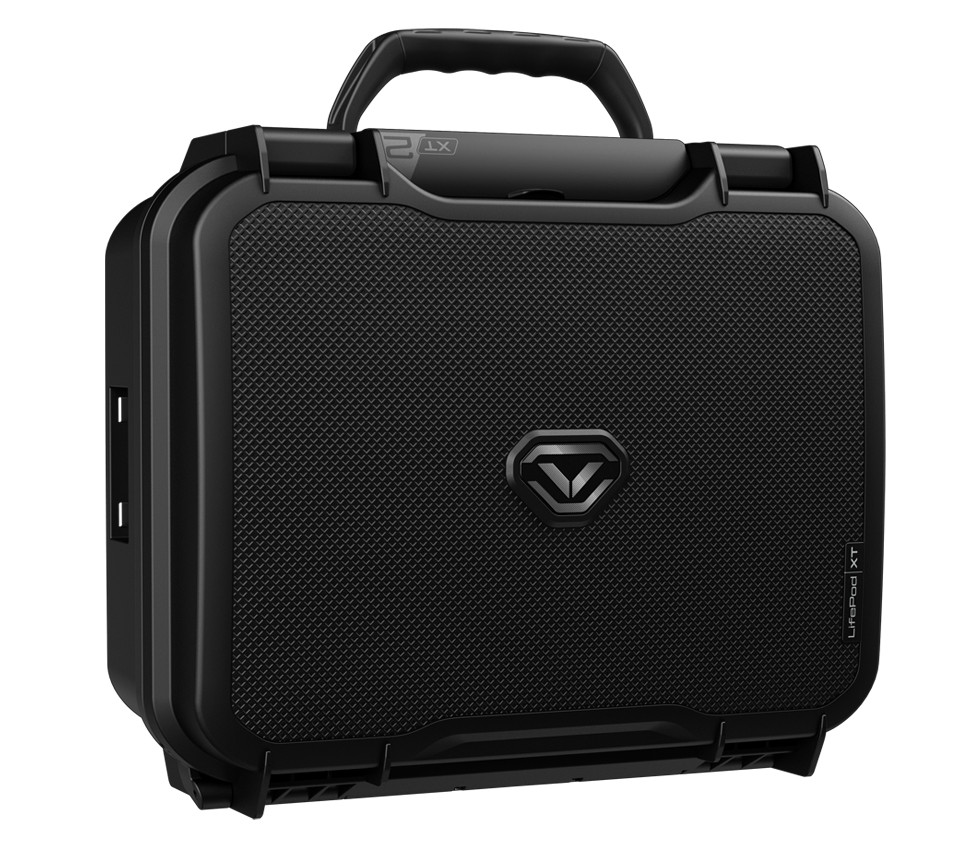 VAULTEK LifePod (Covert Black) + SlingBag (Camo) TrekPack