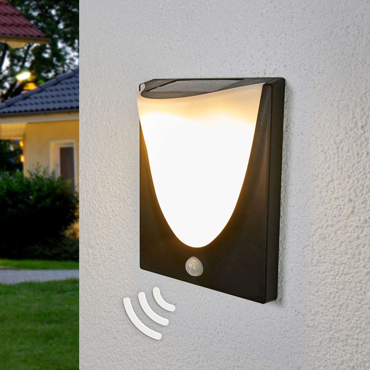 Solar Wandlamp Met Sensor Mascot Brandsnl