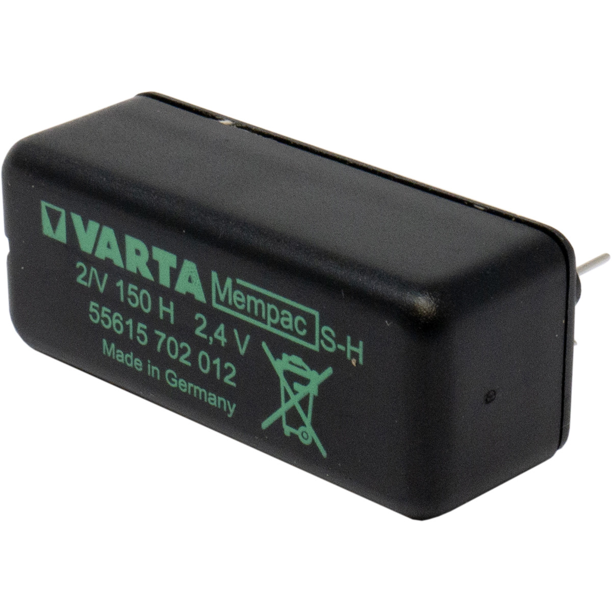 Varta Mempac 2/V150H 2.4 Volt NiMH (55615 702 012) Battery