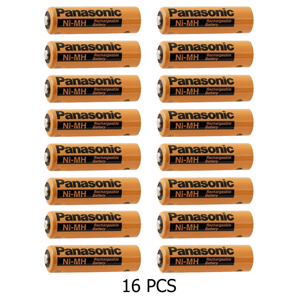 16-Pack AA NiMH Panasonic 2000 mAh Rechargeable Batteries