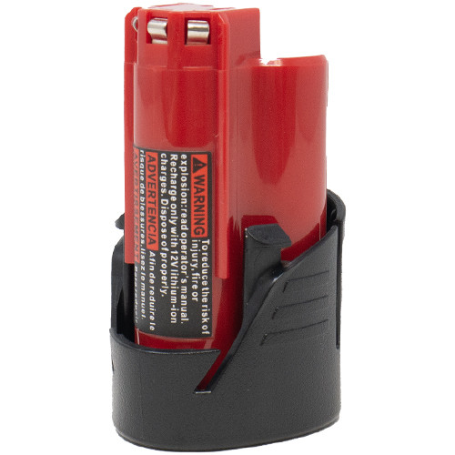 Milwaukee 10.8 Volt / 12 Volt 3000 mAh Li-ion Replacement Battery (Circle)