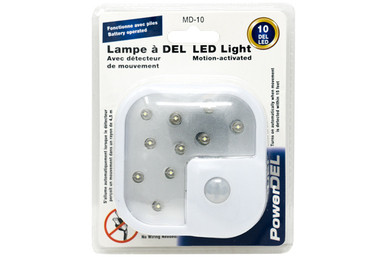 10 LED Motion Activated Light