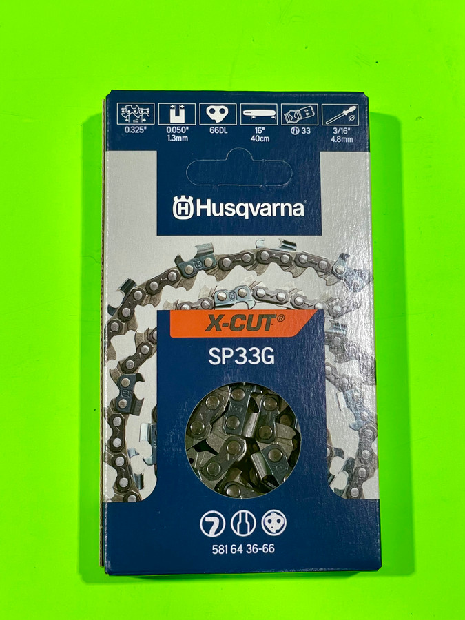 16" Chainsaw Chain SP33G 66DL .325 .050 H30-66 Husqvarna 581643666 ...
