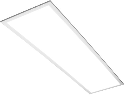 1 ft. x 4 ft. Edge-LIT 40-Watt LED Flat Flushmount Panel - 4000K ...