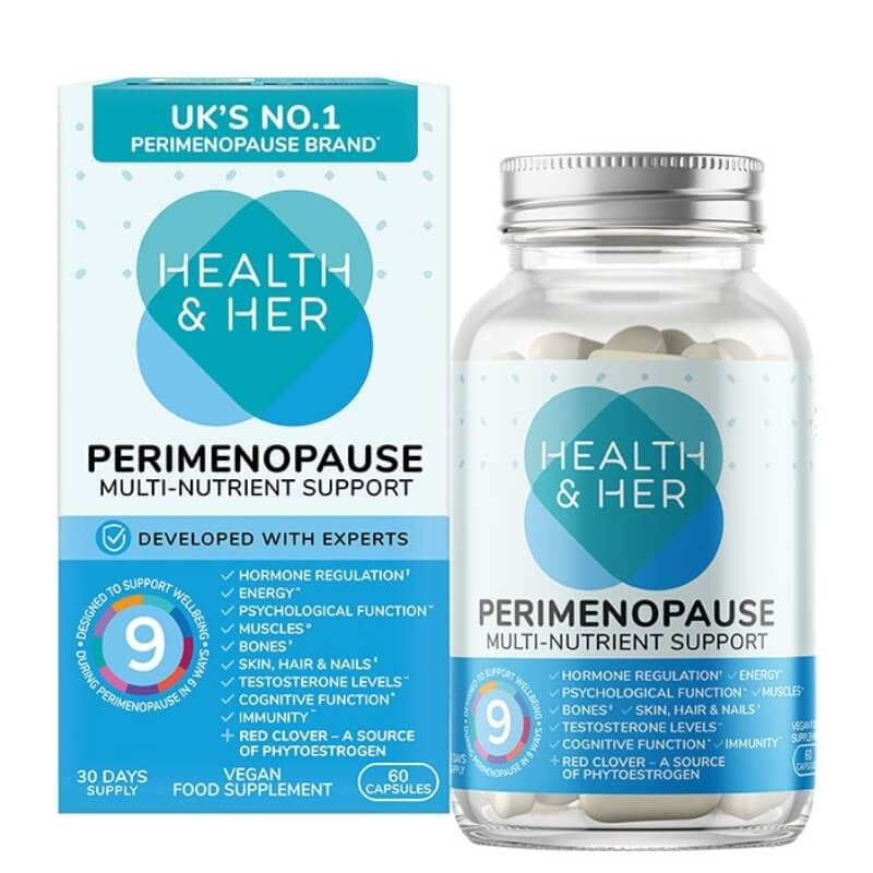 Health & Her Perimenopause Multi-Nutrient Support Supplement - 60 ...