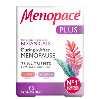Vitabiotics Menopace Plus 56's : InHealth.ie