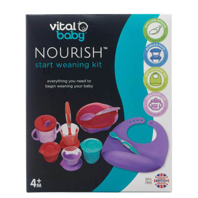 Vital Baby Nourish Start Weaning Kit Fizz : InHealth.ie