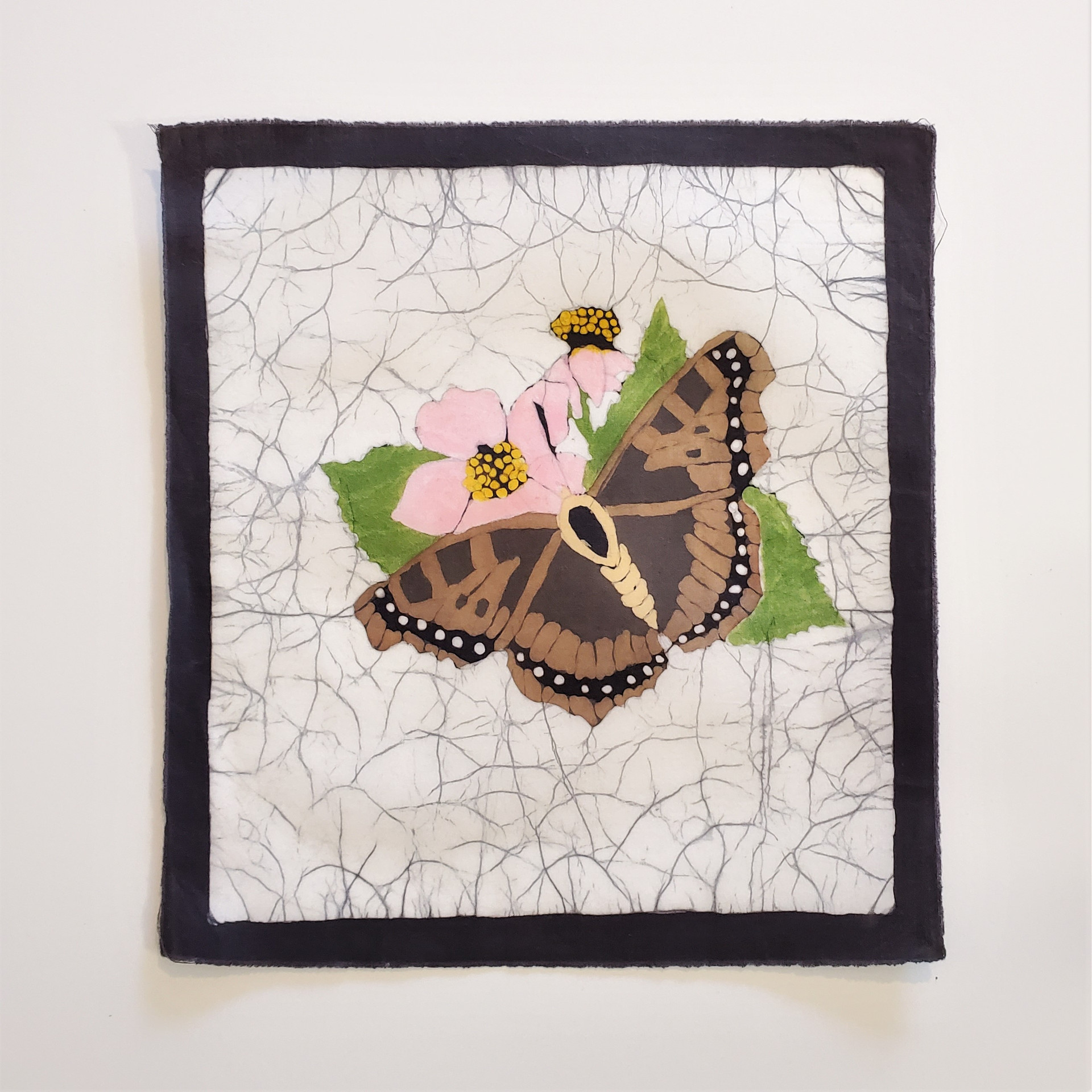 Batik Butterfly Wall Art from Nepal - The Silk Road Fair Trade Market