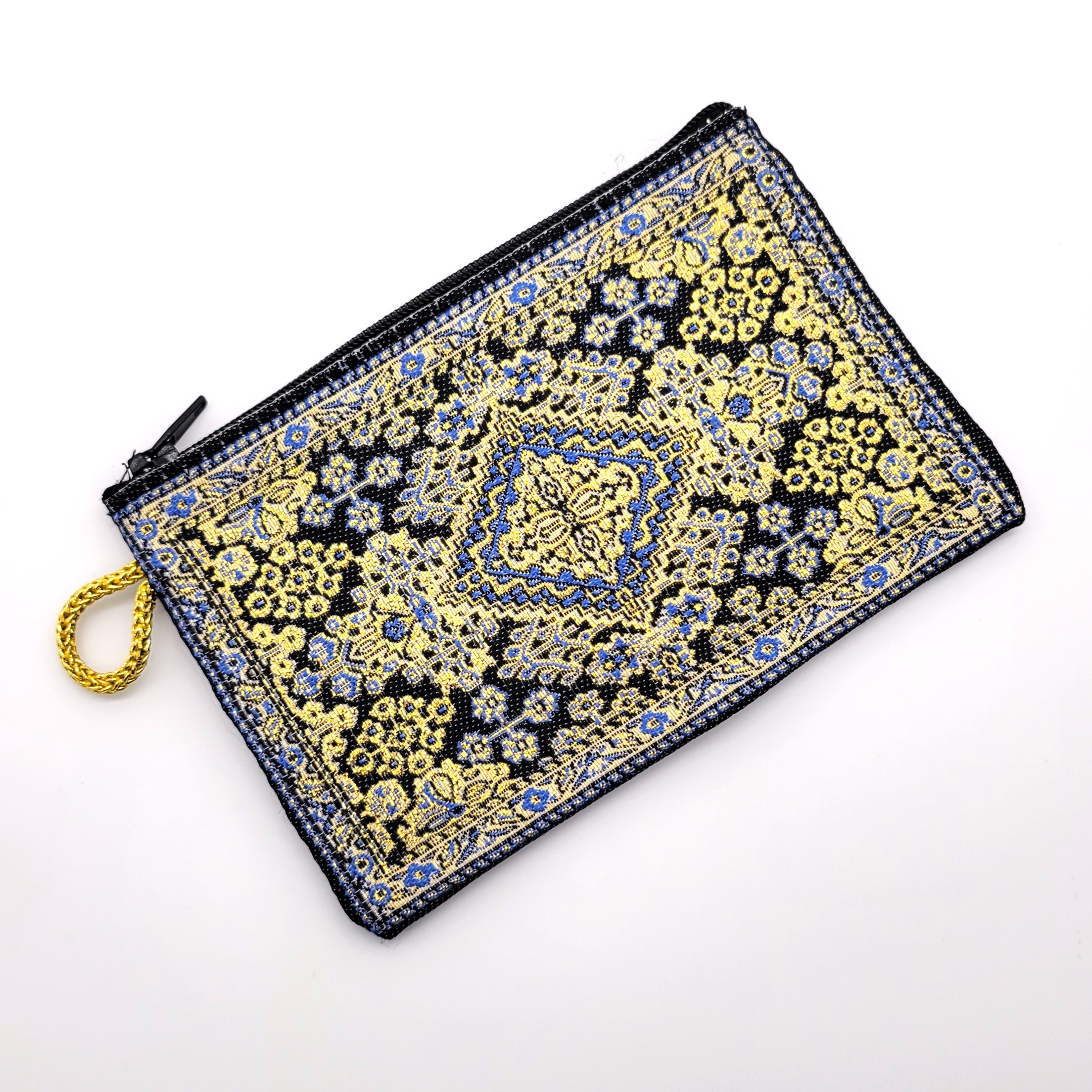 Royal Blue Turkish Rug Inspired Coin Purse from Turkey - The Silk Road ...