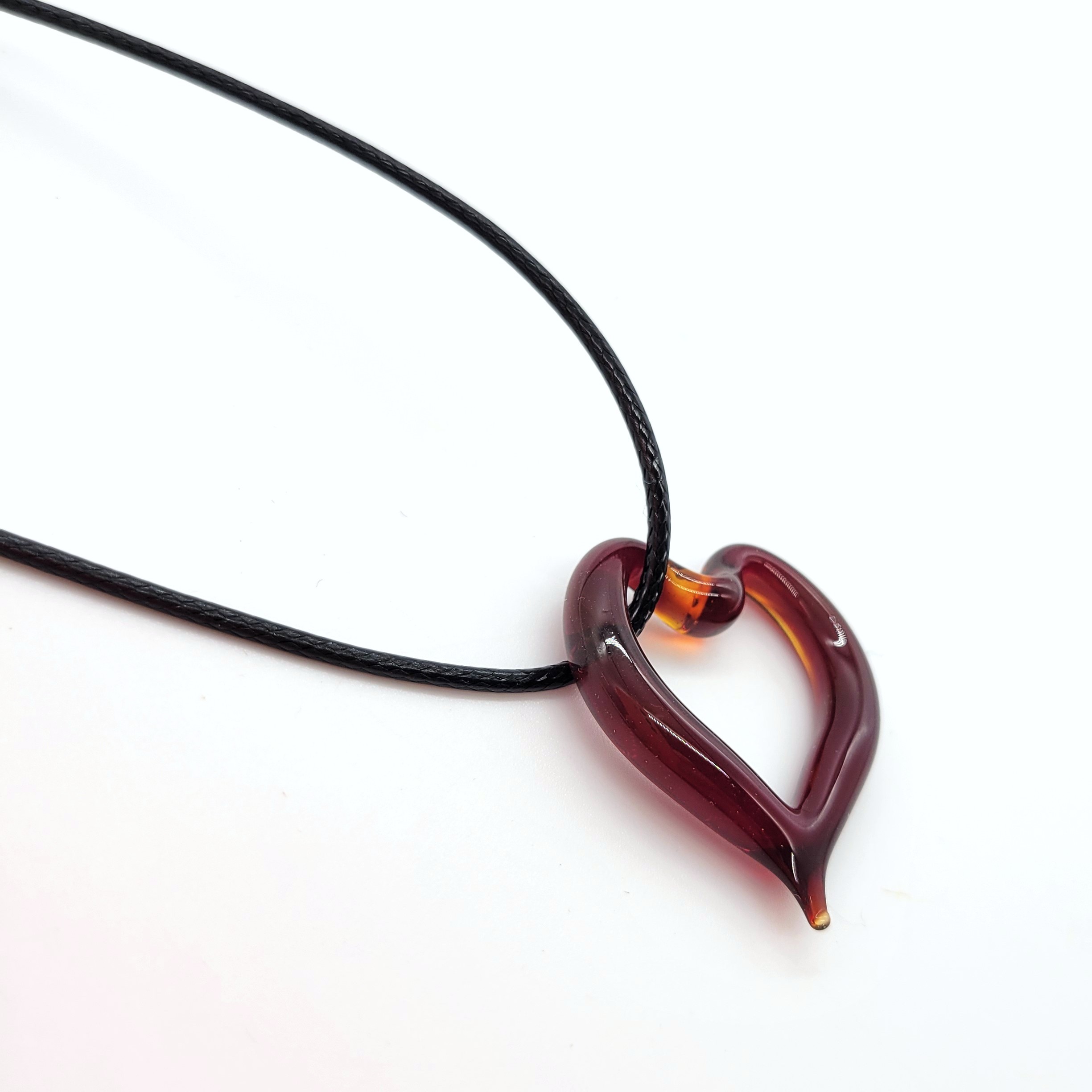 Crystal Floating Heart Necklace from Chile - The Silk Road Fair Trade ...
