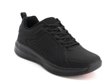 Men's Black Melvin Nonslip - Fabco Shoes
