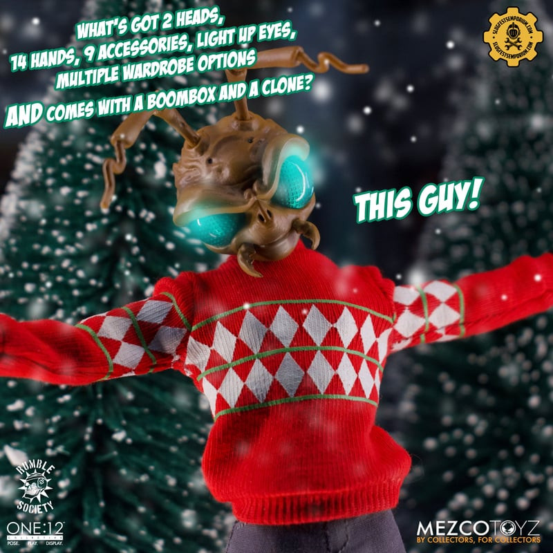 Mezco One: 12 Collectible Holiday Gomez