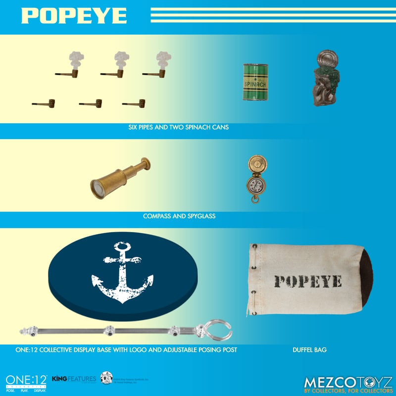 Mezco: One 12 Collective Popeye