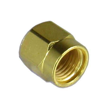 CSM1A Dust Cap Male for SMA 2.92mm 3.5mm S Steel Gold Finish