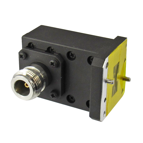 CWRD750NB Double Ridge WRD750 to Coax N Female Adapter 7.5-18ghz