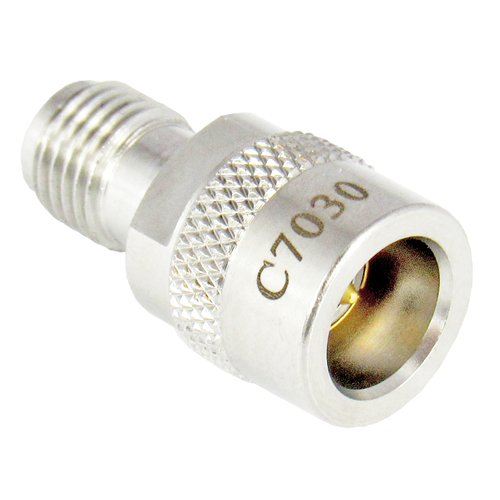 C7030 2.92mm Snap On Adapter Male to Female VSWR 1.35 40Ghz S Steel