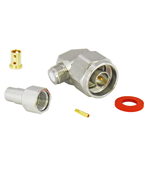 CX1442 N Male Right Angle Connector for LL142 Cable - Centric RF