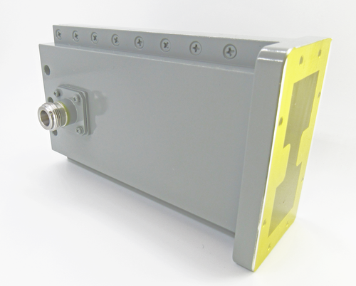 CWRD200N Double Ridge WRD200 to N Waveguide to Coax Adapter 2-4.8Ghz