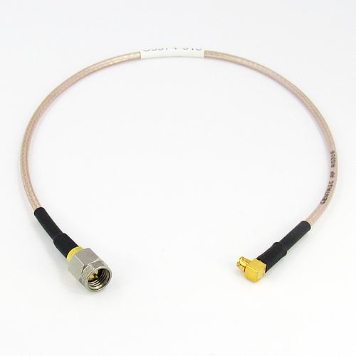 C5374-316-XX Custom SMA/Male to SMP/Female Right Angle Cable Assembly w ...