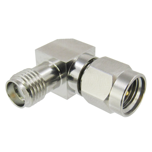 C7434 2.92mm Male to SMA Female Right Angle Adapter VSWR 1.2 27Ghz