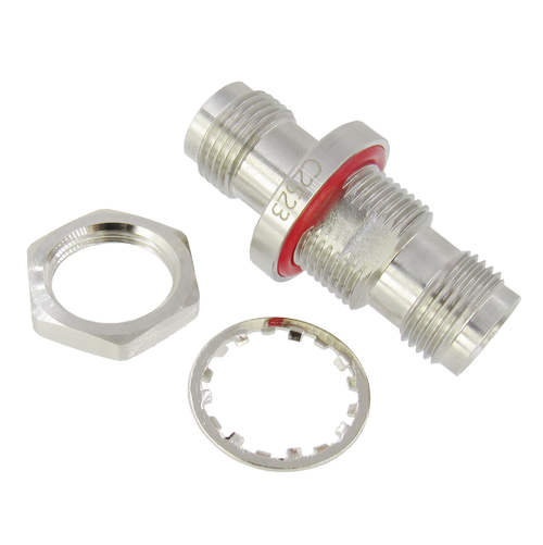 C2523 TNC Bulkhead Adapter Female/Female 18ghz