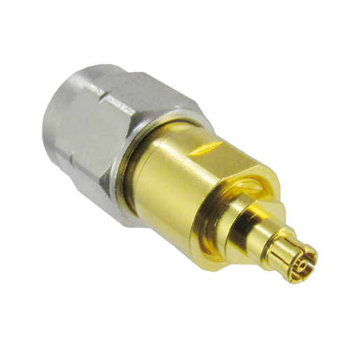 C4382 MiniSMP Female to 2.4mm Male Adapter