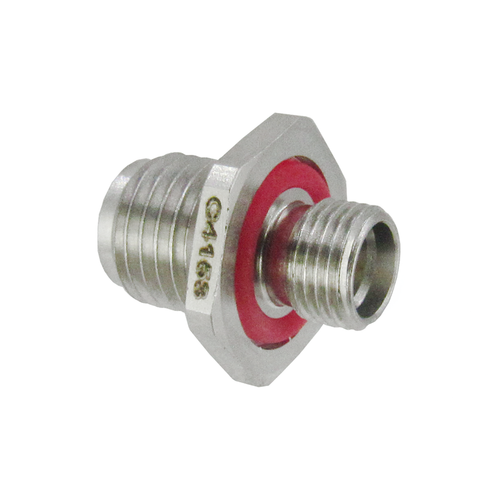 C4153 SMP/M Smooth Bore to SMA/F Bulkhead Adapter VSWR 1.2 27Ghz