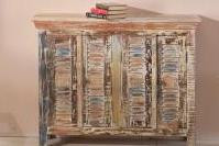 Teigue 4 Door Cabinet - Curious Cargo Home Decor