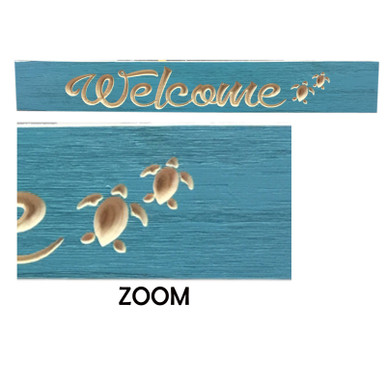 24" USA WELCOME SIGN 10254-2 - Curious Cargo Home Decor