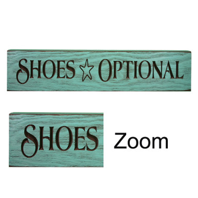 24" USA SHOES OPTIONAL 10209-2 - Curious Cargo Home Decor