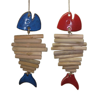 FISH BONE STRING 68770-2 - Curious Cargo Home Decor