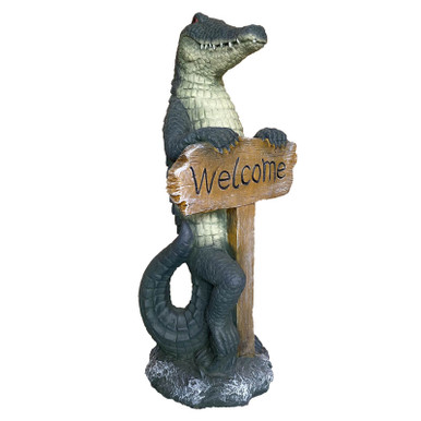 Standing Alligator 73539-2 - Curious Cargo Home Decor