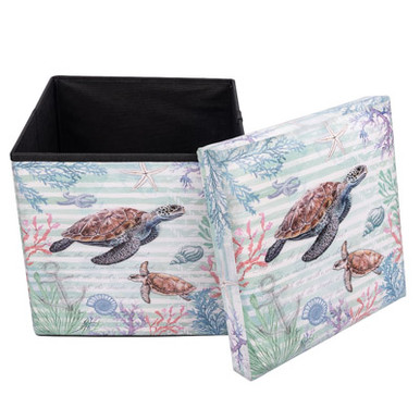 Turtle Storage box W-9874-105 - Curious Cargo Home Decor